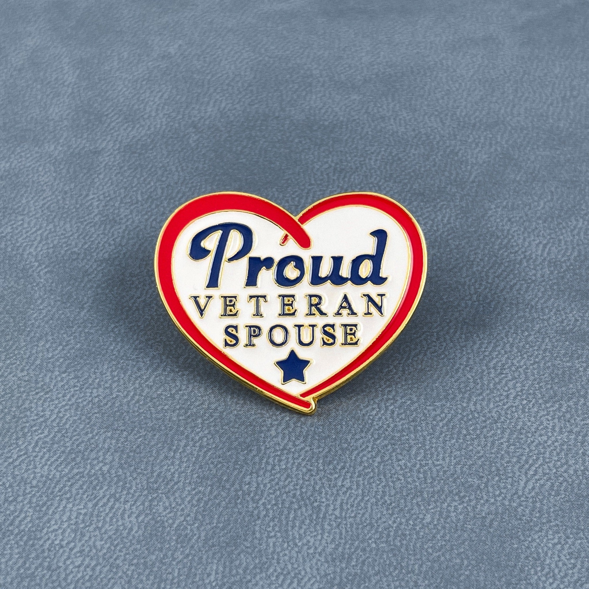 Proud Veteran Spouse Pin – Veteran Project