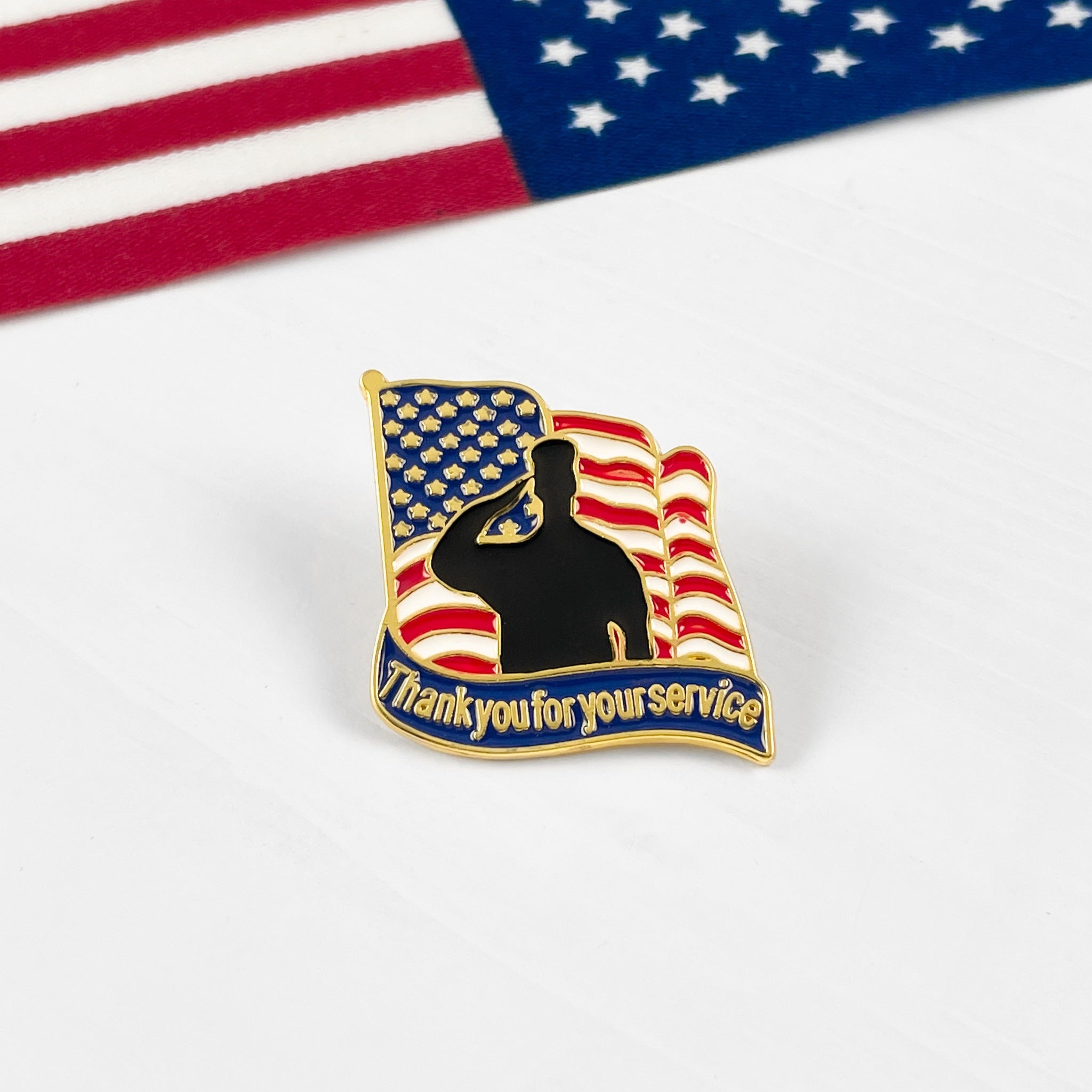 Service Thank You Pin – Veteran Project